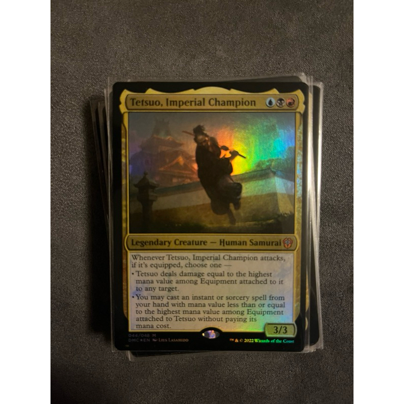 การ์ด MTG Tetsuo, Imperial Champion Foil Multi Magic the Gathering EDH ...