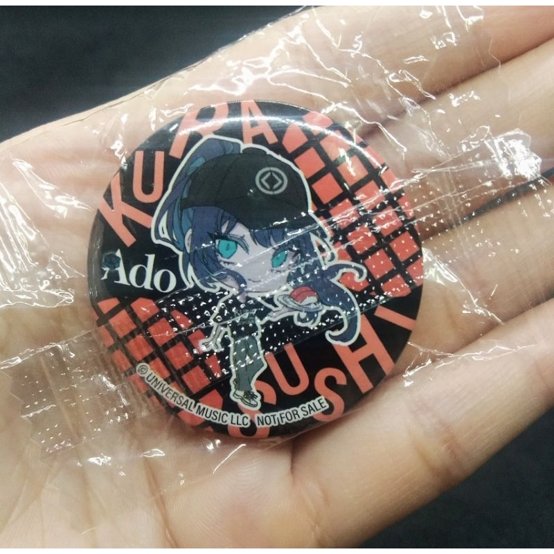 🌋ถูกลิขสิทธิ์🌋ของสะสม เข็มกลัด อาโดะ (Ado x Kura-Sushi) | Shopee Thailand