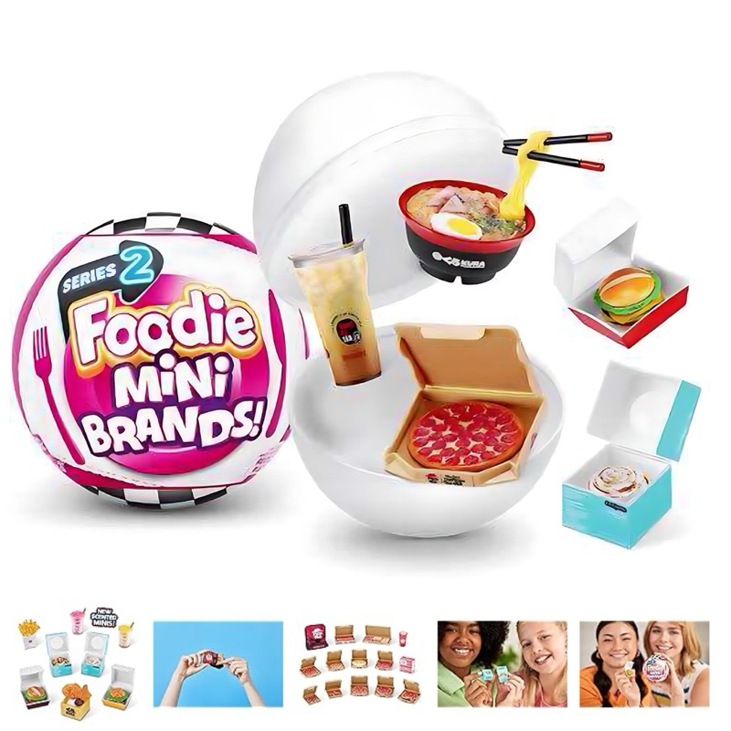 5 Surprise Mini Brands! Foodie Series 2 Mystery Pack | Shopee Thailand