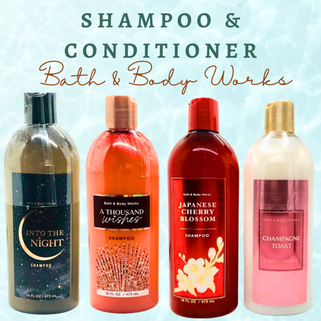 Bath & Body Works Shampoo & Conditioner แชมพู ครีมนวด ขนาด 16 fl oz ...