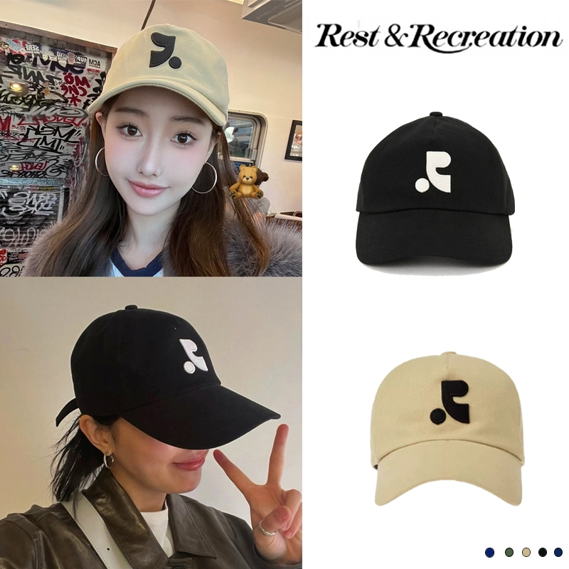 [แท้] หมวกREST&RECREATION - RR LOGO COTTON BALL CAP[จัดส่งภายใน 24 ...