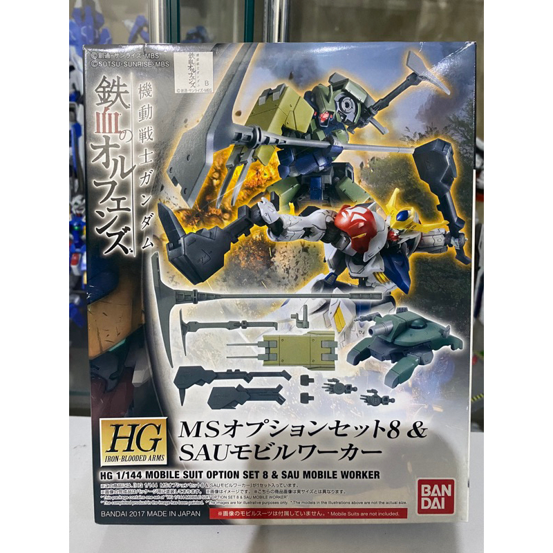 (พร้อมส่ง) HG1/144 MOBILE SUIT OPTION SET 8 & SAU MOBILE WORKER | Shopee Thailand