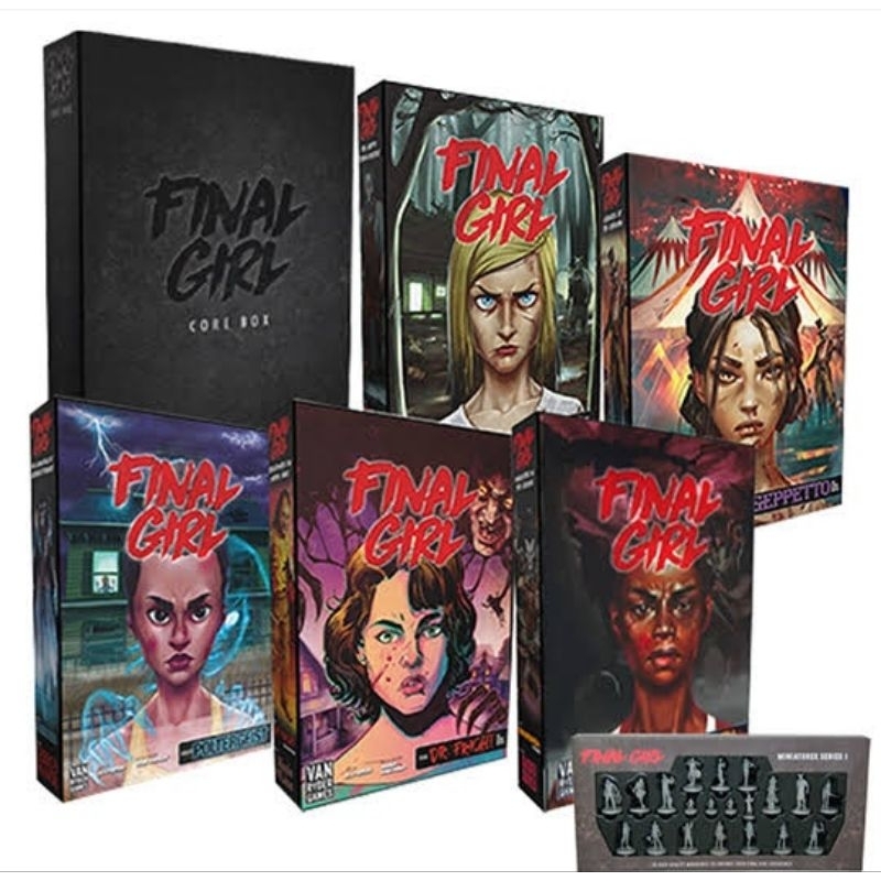 เซ็ต Final girl ครบชุด มือ 1 ในซีลราคาพิเศษ ฟรีคู่มือไทยแบบไฟล์ดิจิตอล ...