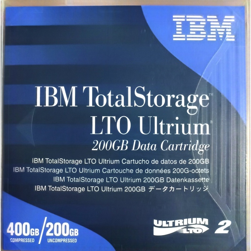 IBM TotalStorage LTO Ultrium 200GB Data Cartridge (08L9870) | Shopee ...