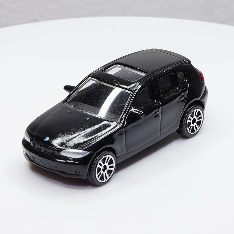 โมเดลรถเหล็ก มาจอเร็ตต์ Majorette BMW Serie 1 สีดำ ล้อตรง ไม่มีป้าย ...