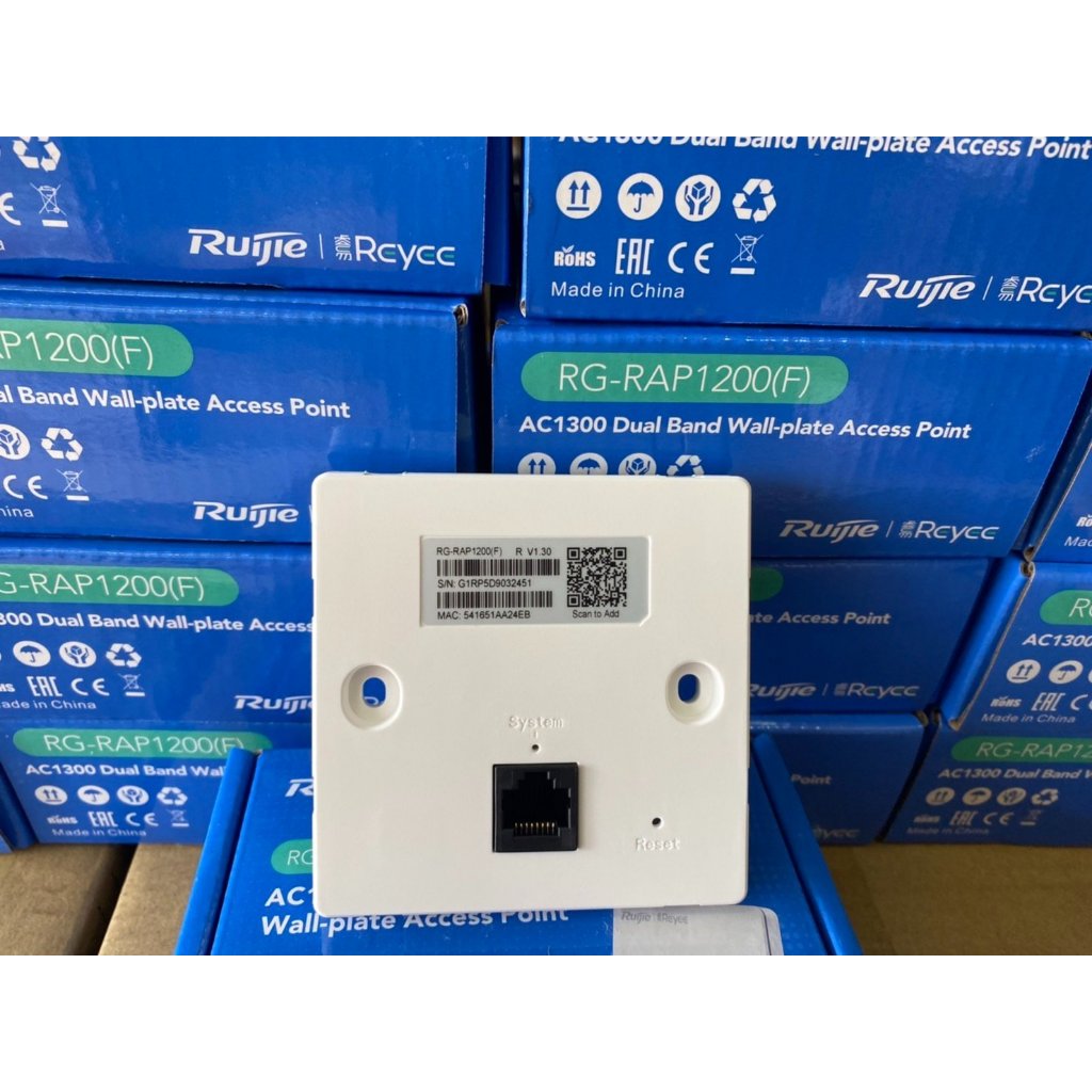 Reyee ตัวปล่อยสัญญาณ Wifi รุ่น RG-RAP1200-F พอร์ตแลน 2 ช่อง 10/100 Mbps ...