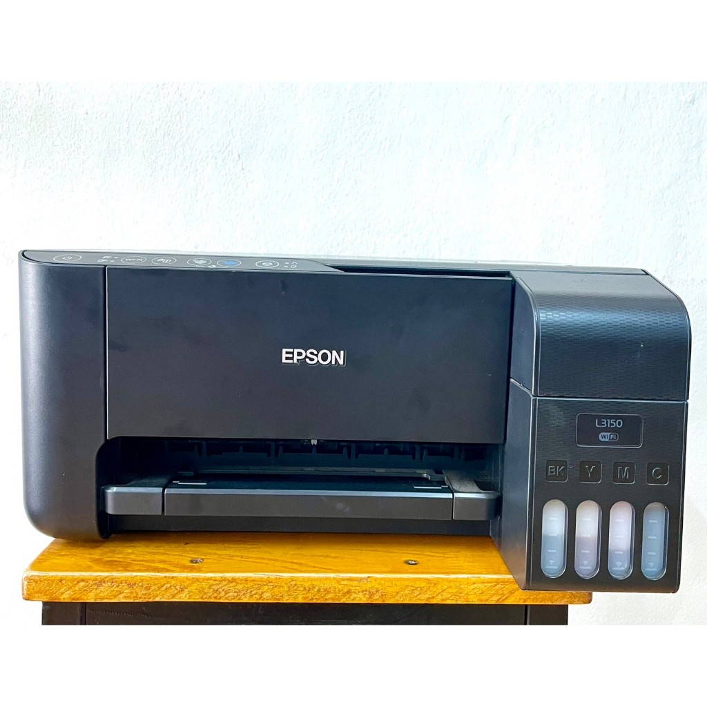 เครื่องปริ้นเตอร์ Ink (All-in-one) EPSON L3150 + Ink Tank มือสองสภาพดี ...
