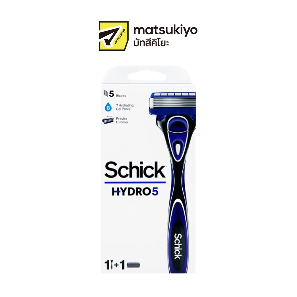 Schick Hydro5 Sense Hydrate Skin Razor 1pcs. ชิคไฮโดร5เซ้นไฮเดรทสกินเร ...