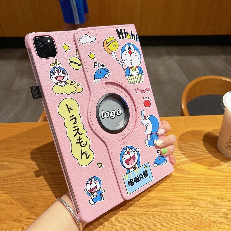 ⭐24 ชั่วโมงส่ง⭐Doraemonการ์ตูน เคส for iPad 2025 11 Gen10 10.9 2024 pro ...