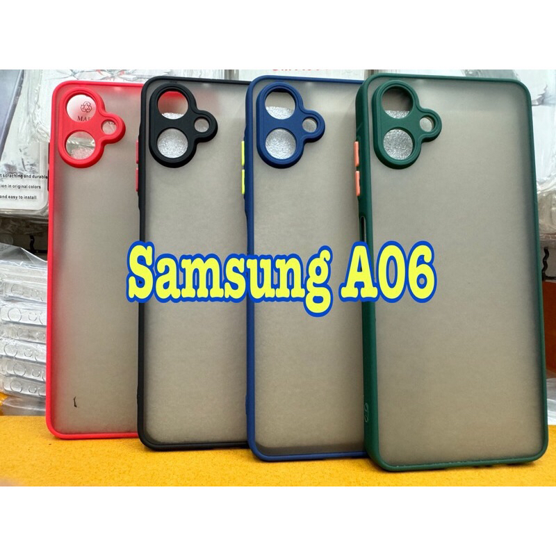 Samsung A06 🥰 พร้อมส่งใน🇳🇱🥰เคสขอบนิ่มหลังแข็งขุ่นคลุมกล้อง For Samsung A06 | Shopee Thailand