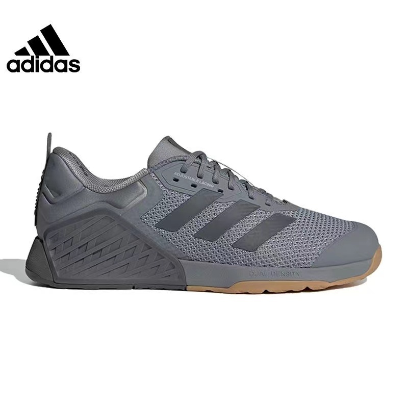 Adidas Dropset 3 Trainerรองเท้าผู้ชายรองเท้าผู้หญิงสีชมพูกีฬาการฝึกอบรม ...