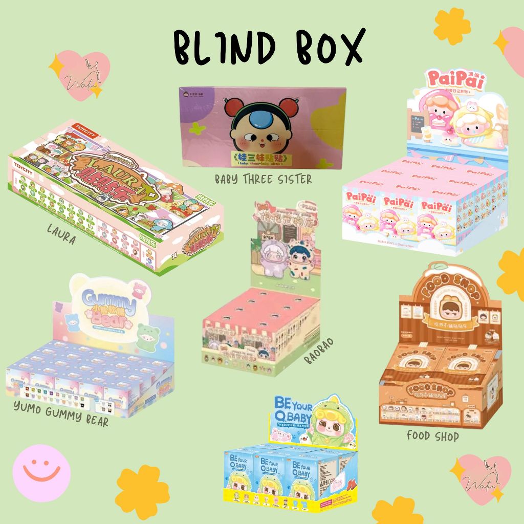 พร้อมส่ง กล่องสุ่ม ยก box - / Be your Q baby / Laura / Baobao / Baby ...
