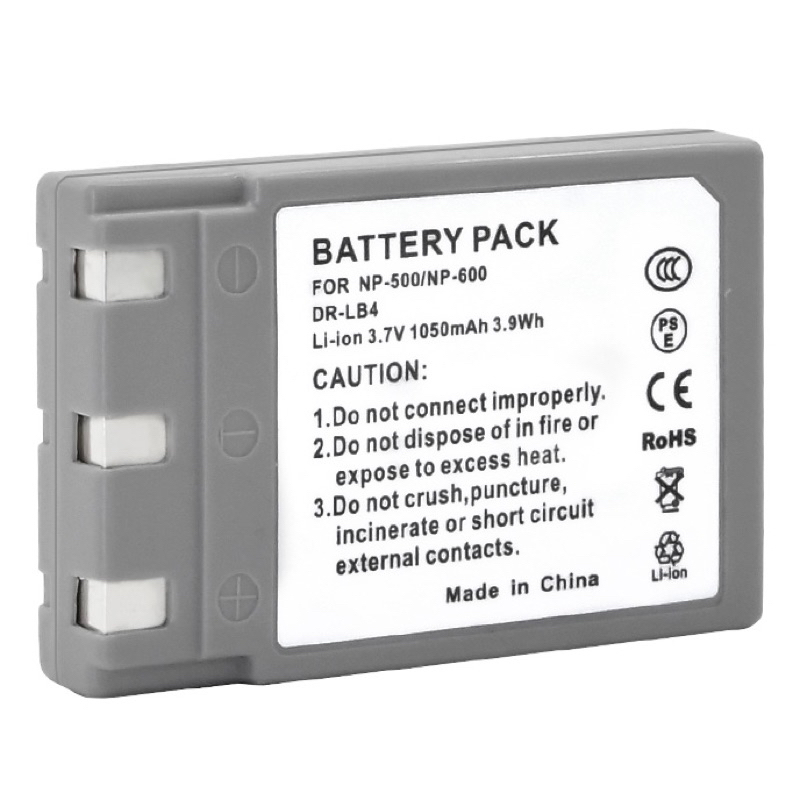 NP500 / NP-500 / NP-600 แบตเตอรี่กล้องดิจิตอล สำหรับ MINOLTA- | Shopee ...