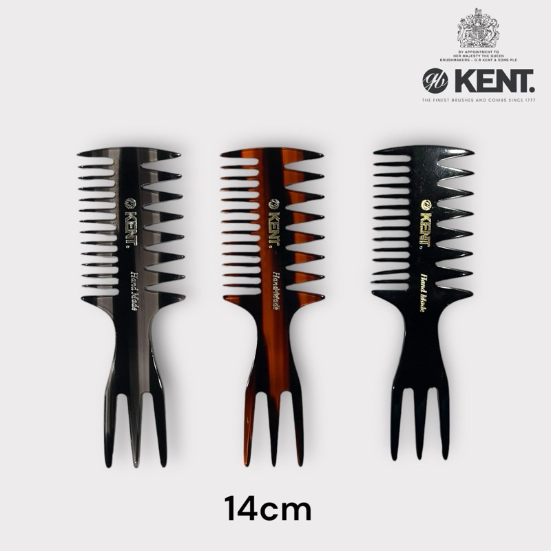 KENT 57T HANDMADE FISHTAIL MESH หวีจัดทรง 3 in 1 ซี่ห่าง ขนาด 15 Cm ...