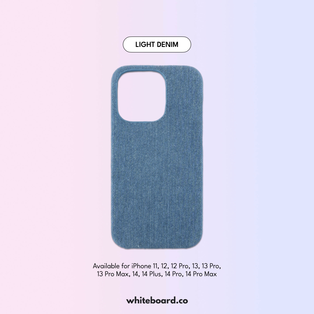 Whiteboard.co Denim Phone Case เคสโทรศัพท์ยีนส์ (ซื้อผ่าน Shopee Video ...
