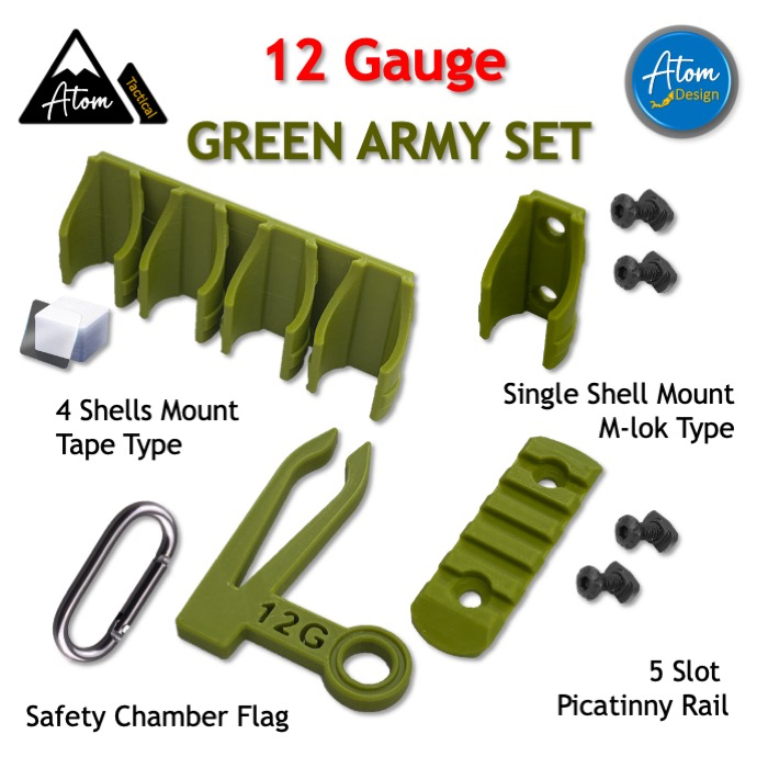ชุดแต่ง 12 GA Green Army - 12 Gauge Green Army Set [Atom Design ...