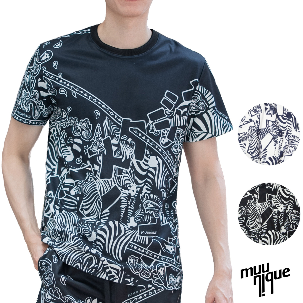MUUNIQUE T-shirt เสื้อยืด รุ่น New Zebra | Shopee Thailand
