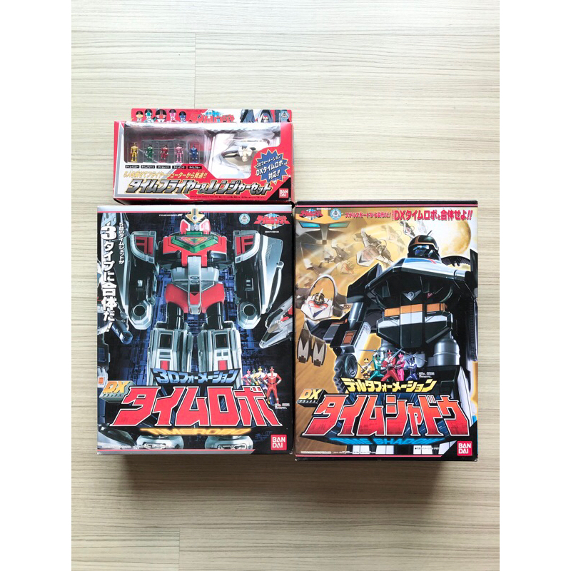 หุ่นยนต์เซนไต DX จากขบวนการ ไทม์เรนเจอร์ Time Ranger Robo Shadow Flyer ...