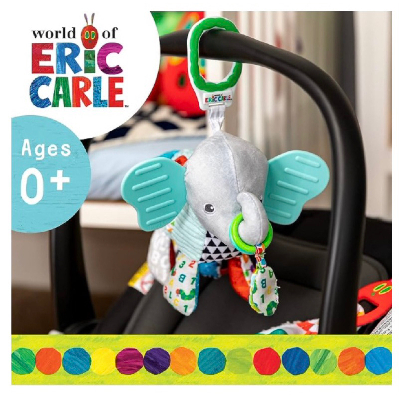 World of Eric Carle Elephant On the Go Developmental Activity Toy, 14 ...