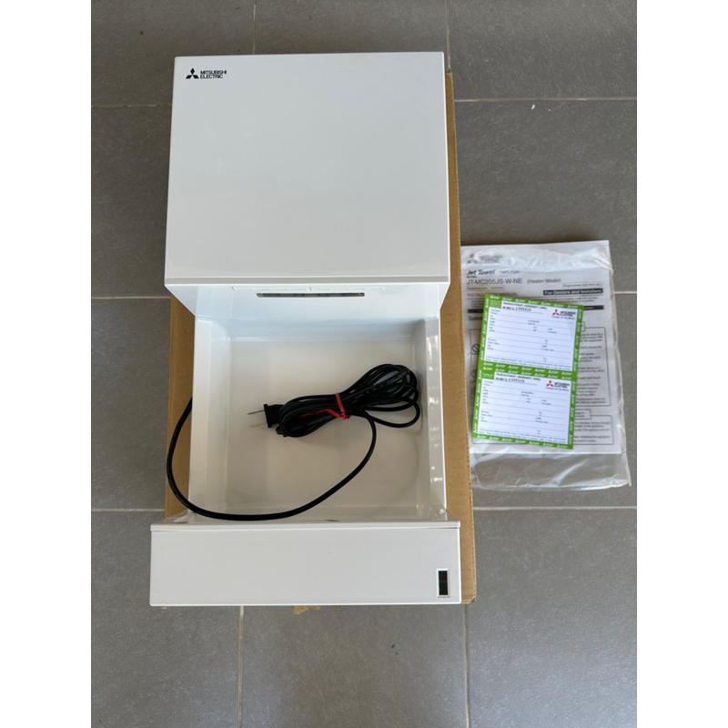 เครื่องเป่ามือพลังลมเจ็ท Mitsubishi Jet Towel Mini รุ่น JT-MC 205 JS-W ...