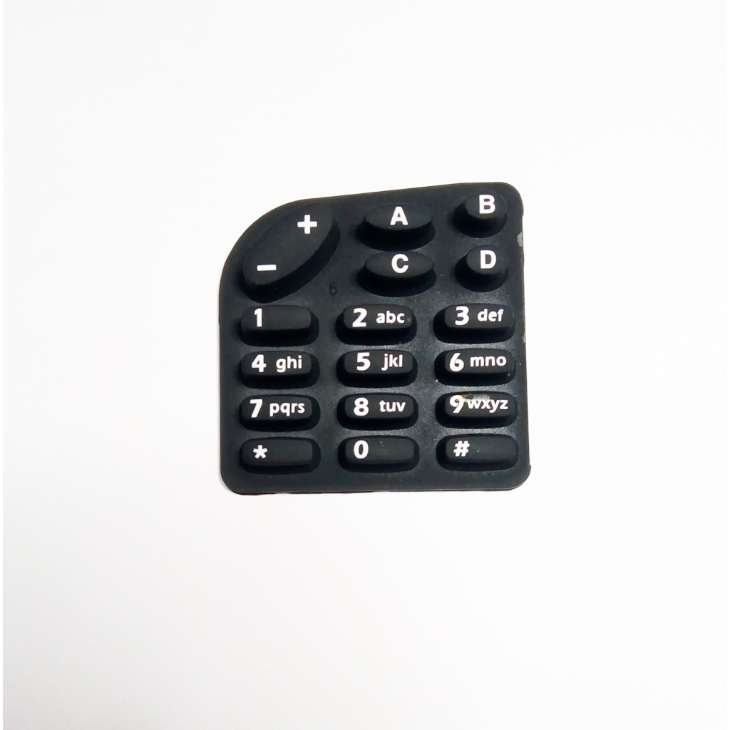 แป้นยางปุ่มกดหน้าเครื่อง Keypad สำหรับ Motorola GP2000 Pro 2150 ยางคีย์ ...