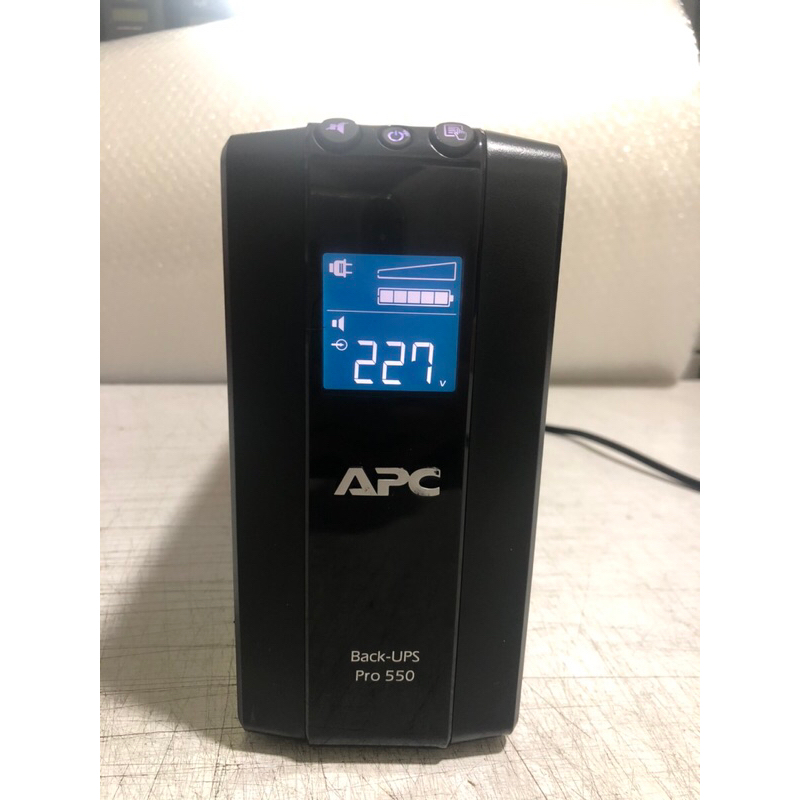 UPS เครื่องสำรองไฟมือสอง APC รุ่น BR550GI 550VA/330W พร้อมแบตเตอรี่ใหม่ ...