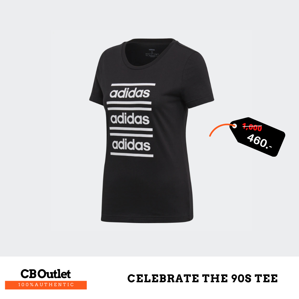 เสื้อยืดผู้หญิง ADIDAS CELEBRATE THE 90S TEE EH6458 | Shopee Thailand