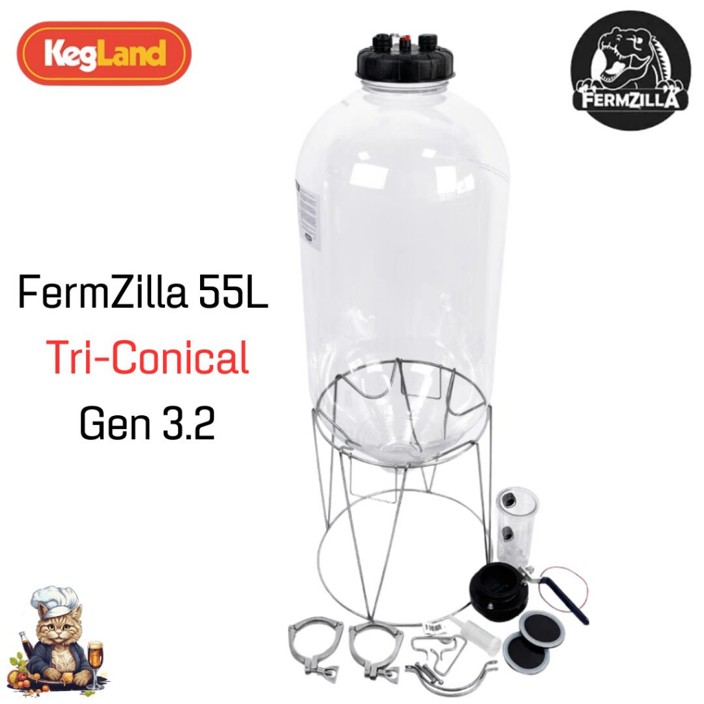 FermZilla 55L Tri-Conical Gen 3.2 | Shopee Thailand