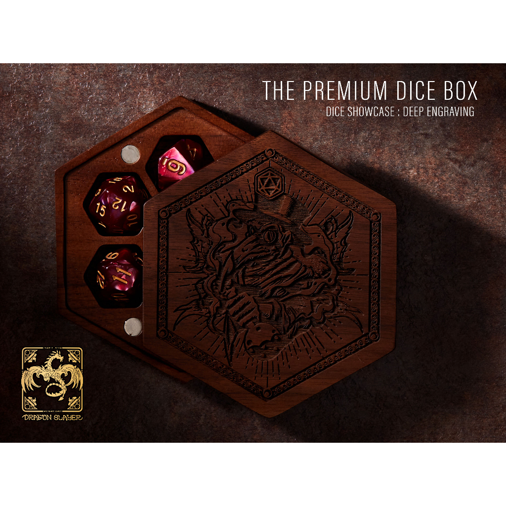 The Alchemist Dice Box | Premium DnD Dice Box | D&D Dice Box | Dice ...
