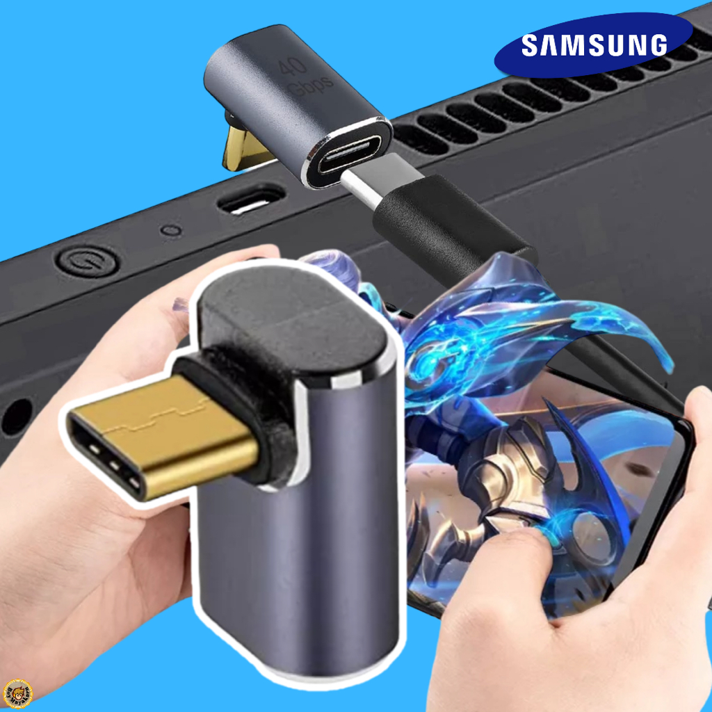 ข้อต่อ เล่นเกมส์ Type-C to Type-C GAME รองรับการชาร์จเร็วได้ 100W ต่อหู ...