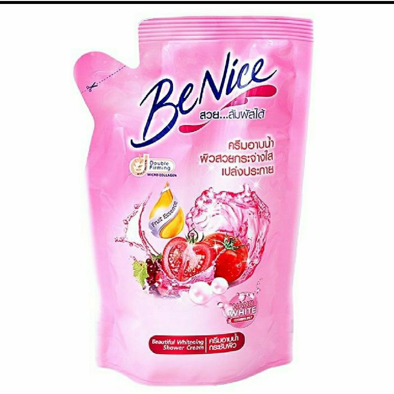 [ BENICE ] บีไนซ์ สครับ ซุปเปอร์ คอลลาเจน ครีมอาบน้ำ เม็ดสครับอ่อนโยน ไม่บาดผิว กลิ่นหอมสดชื่น ...