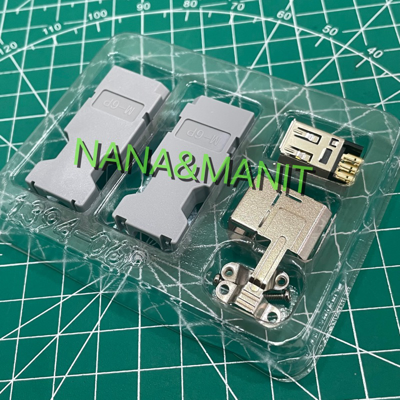 CONNECTOR 6P สำหรับเข้าสายลิงค์ PLC ️พร้อมส่งในไทย ️🇹🇭 | Shopee Thailand