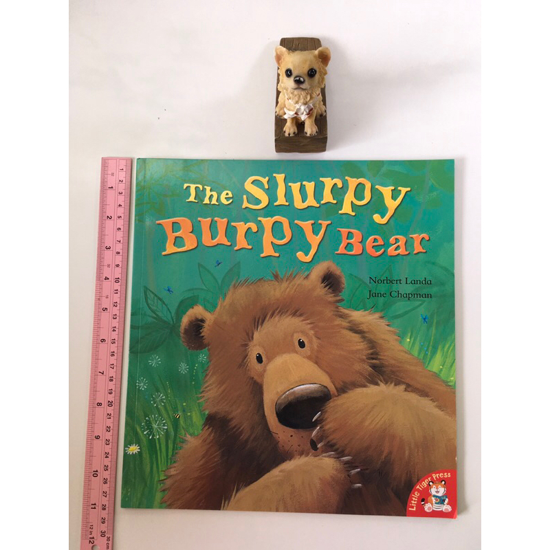 The Slurpy burpy bear by norbert landa หนังสือภาษาอังกฤษมือสองปกแข็ง ...