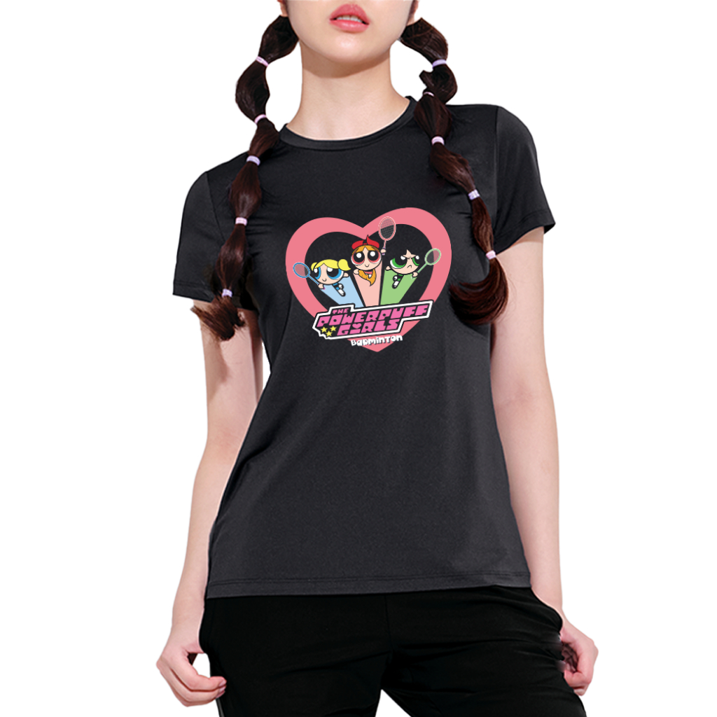 เสื้อกีฬา THE POWERPUFF GIRLS BADMINTON | Shopee Thailand