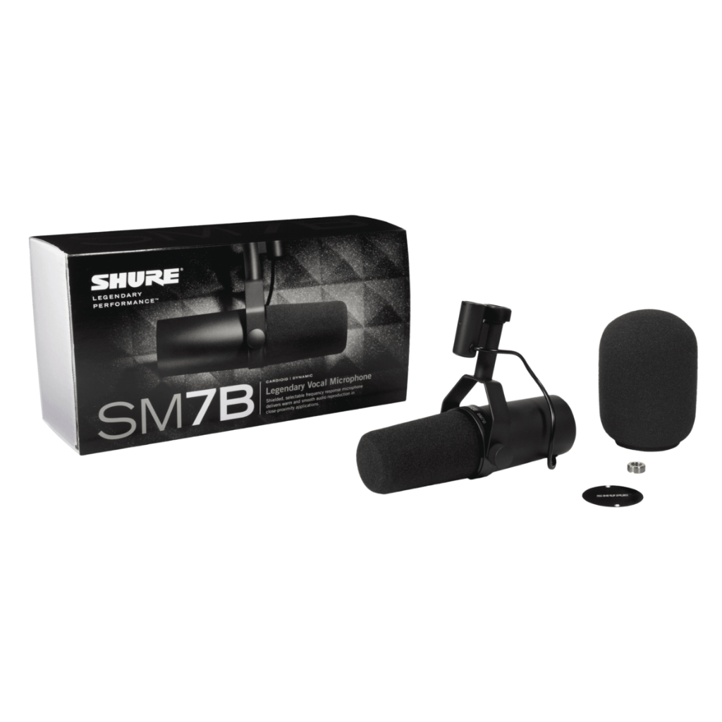 [ใส่โค้ดลด1000บ.] [ส่งด่วนทันที] Shure SM7B / SM7dB ไมโครโฟนบันทึกเสียง Shure SM7 / SM-7 / SM7B ...