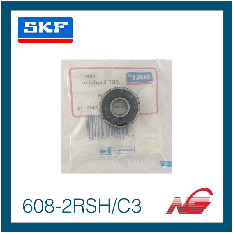 ลูกปืน เอสเคเอฟ SKF 608-2RSH/C3 ฝายาง | Shopee Thailand