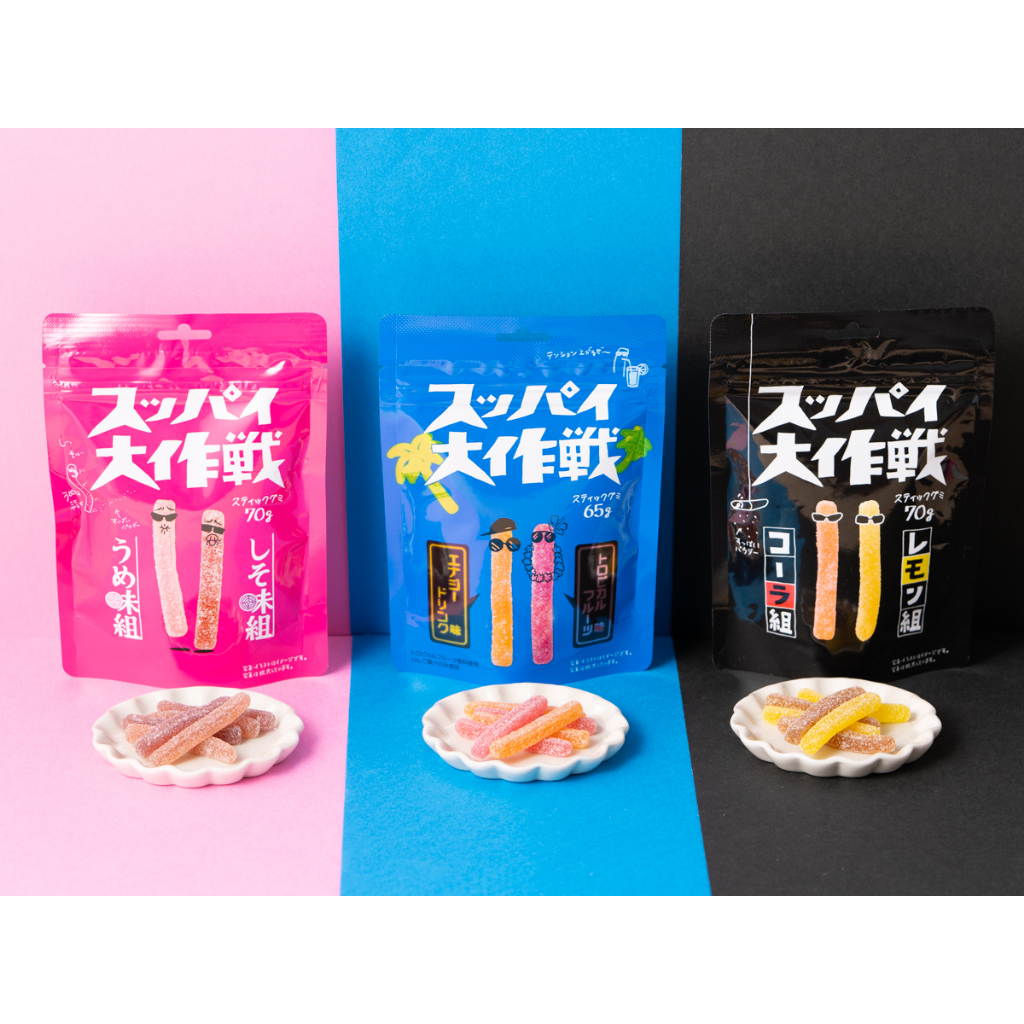 🔴พร้อมส่ง🔵Gummy Want Want Suppai Daisakusen Coke & Lemon 70g เยลลี่หลาก ...