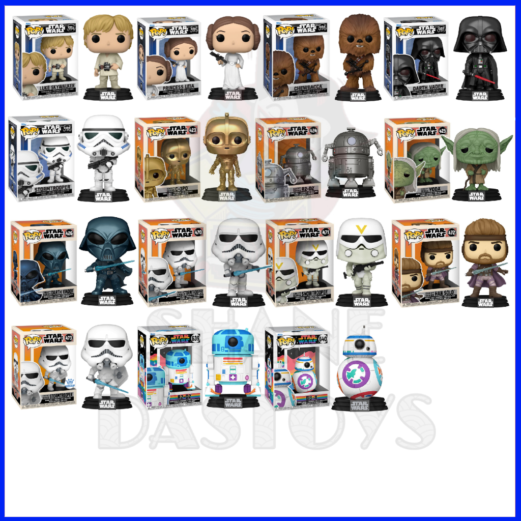 {PRE-ORDER} Funko Pop! STAR WARS Vol.12 : Classics, Concept Series ...