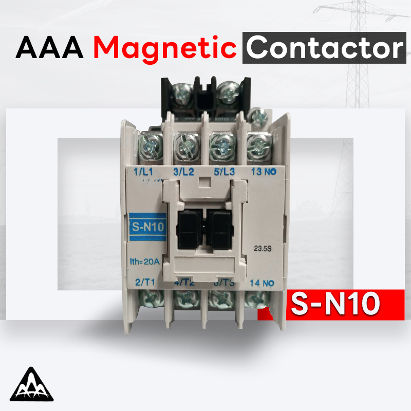 AAA แมกเนติก S-N10 AAA Magnetic Contactor 220V 380V Electrical Shop ...