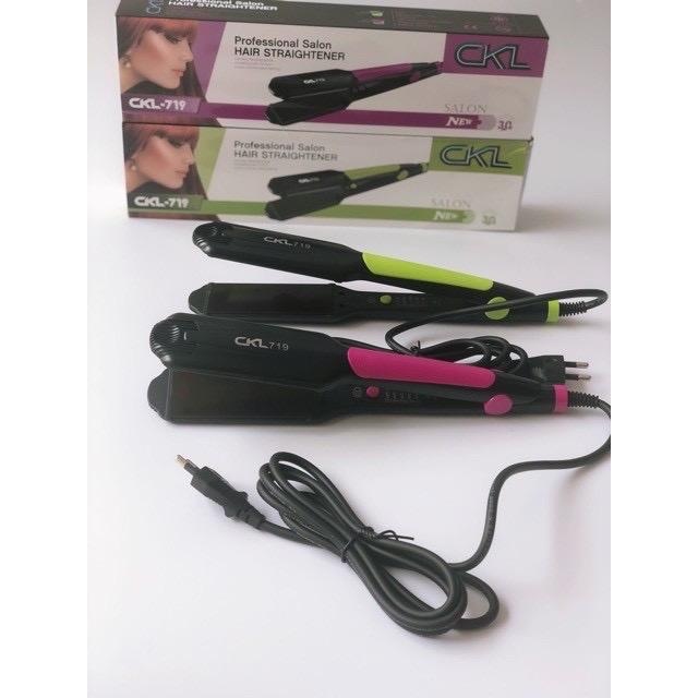 CKL719 เครื่องหนีบตรง หนีบเงา ของแท้ ปรับความร้อนได้ถึง 5 ระดับ คละสี | Shopee Thailand