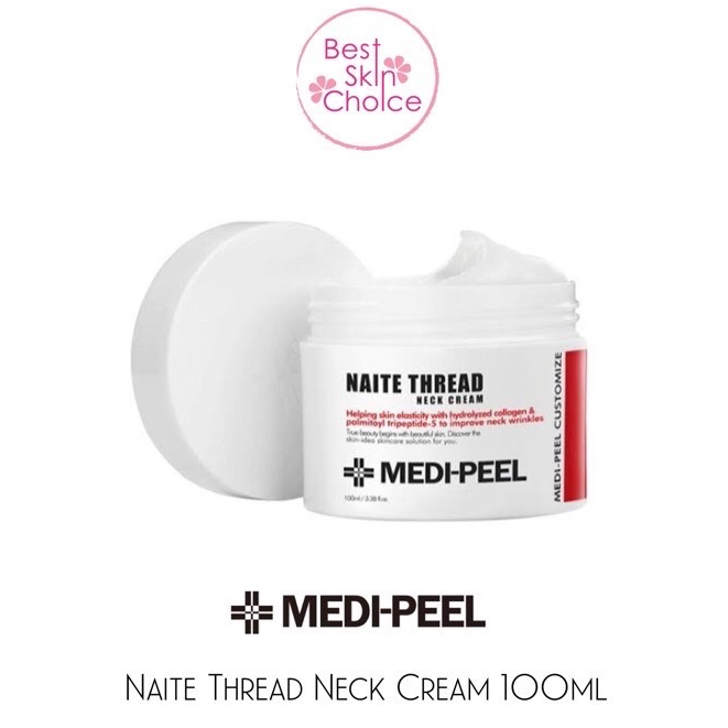 Medi-Peel Naite Thread Neck Cream 100ml ครีมบำรุงบริเวณลำคอและเนินอก ...