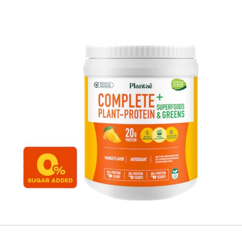 COMPLETE PLANT-PROTEIN โปรตีนจากพืช Plantae | Shopee Thailand