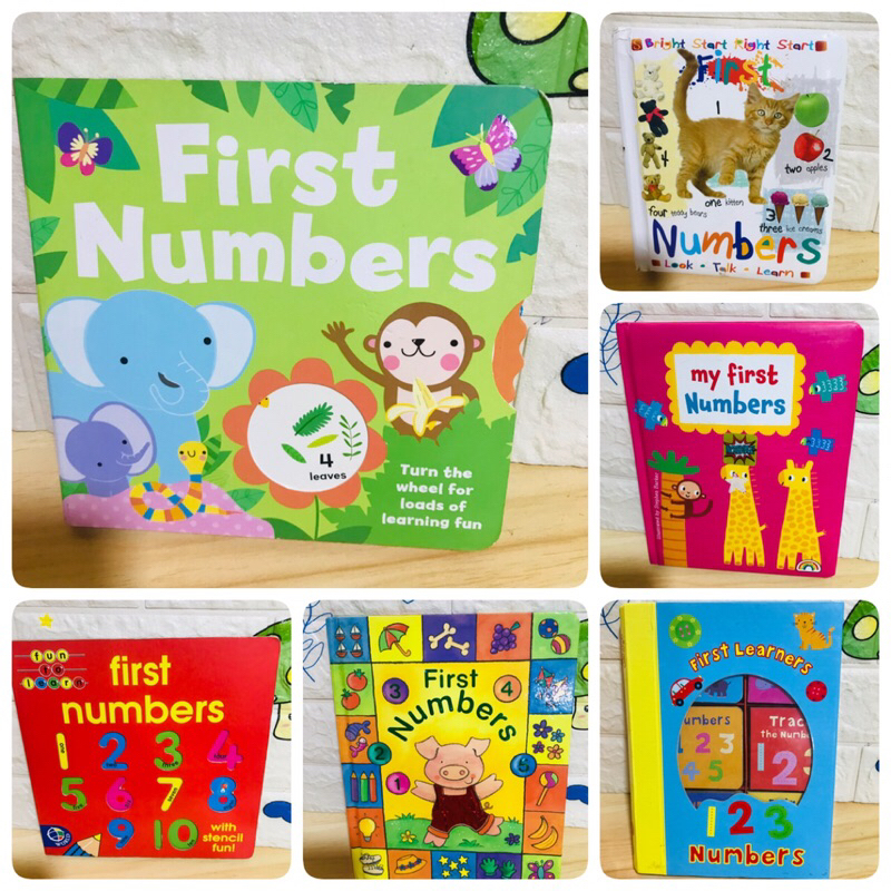 รวมปก First Numbers (board book )มือสอง-BC4 | Shopee Thailand