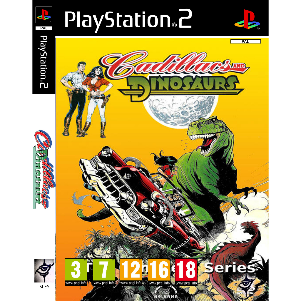 PlayStation2 - Cadillacs and Dinosaurs // เกมส์ตู้ ลุยด่าน 2 คน ยุค '90 ...