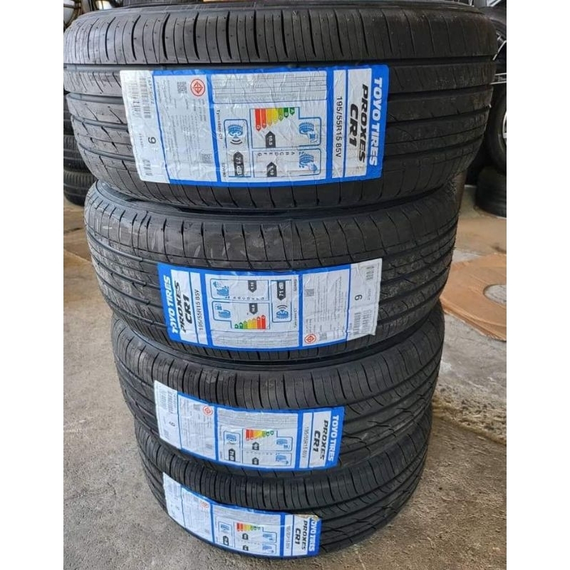 ยางtoyo cr1 195/55/15 ยางใหม่ปี22คู่ะ4000 | Shopee Thailand