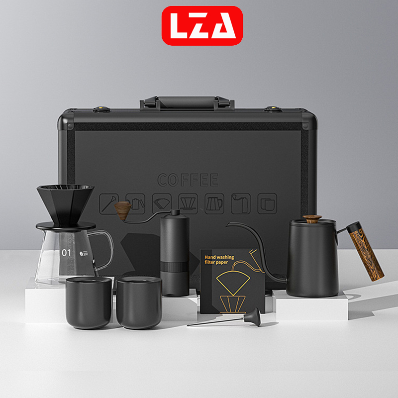 กาแฟดริป gift box set ชุดเซทกาแฟของขวัญ Drip Coffee Set 1 ชุดมี 7 ชิ้น ...