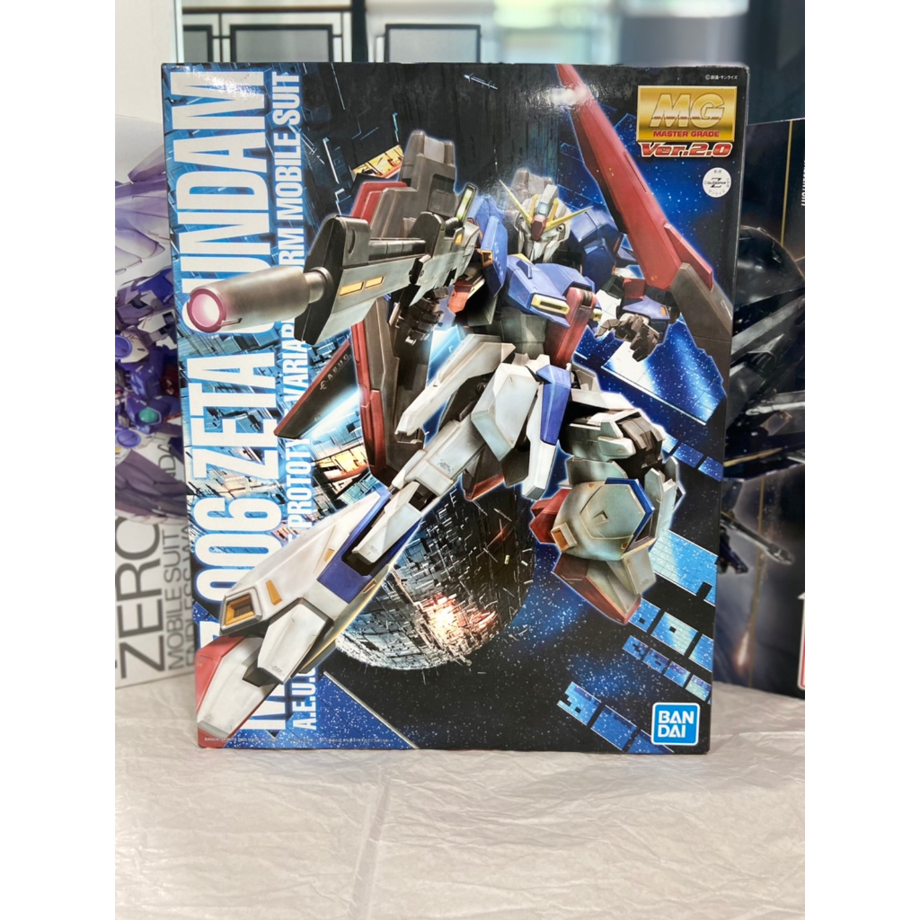 Bandai ZETA GUNDAM A.E.U.G ATTACK PROTOTYPE VARIABLE FORM MOBILE SUIT ...