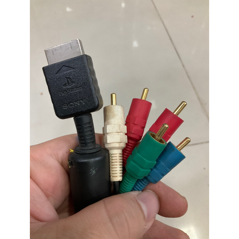 รวมสาย PS1 PS2 S-Video D-Terminal Compornant AV Multi AV จากญี่ปุ่น ...