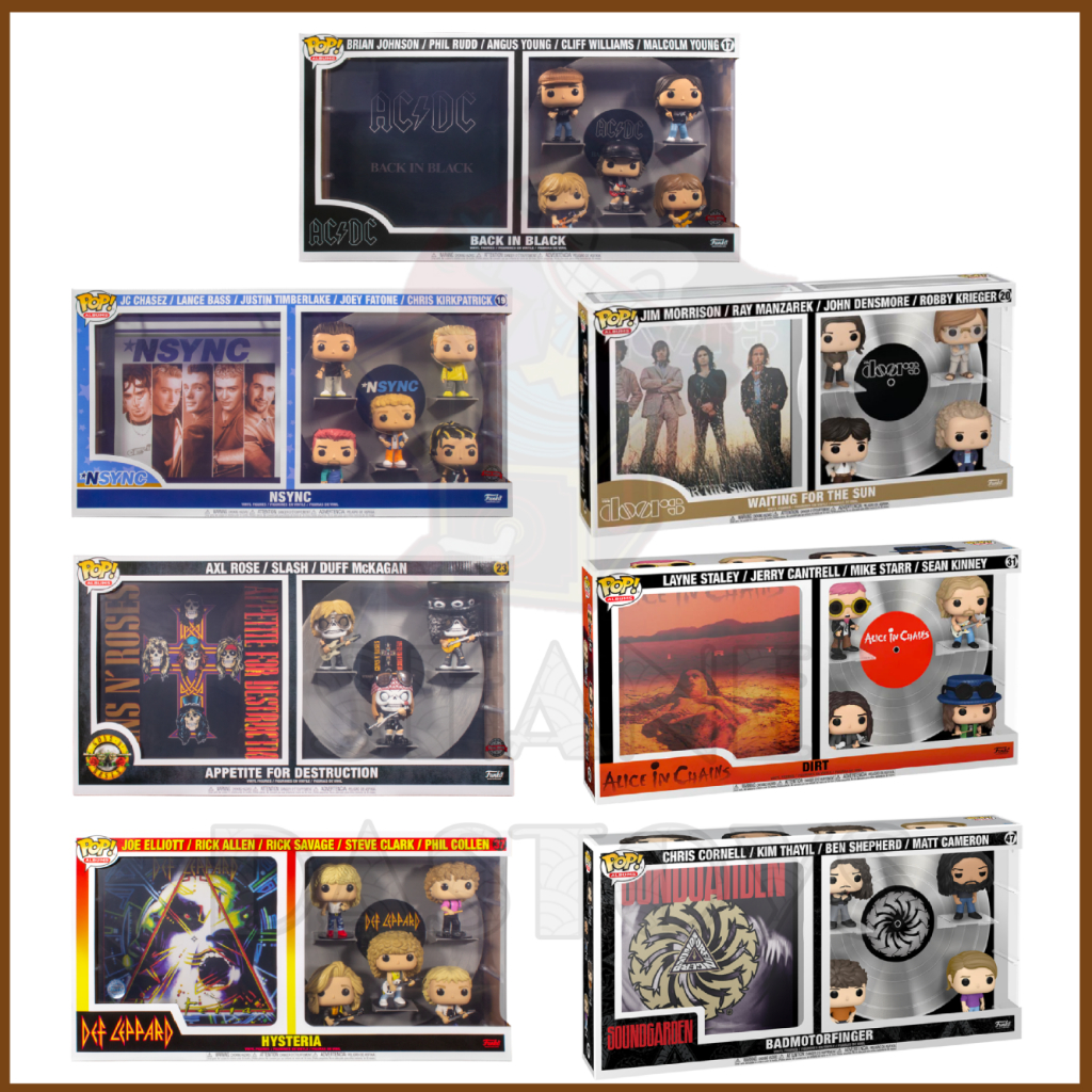 {PRE-ORDER} Funko Pop! Albums Covers : AC/DC, NSync, Doors, Gun N ...
