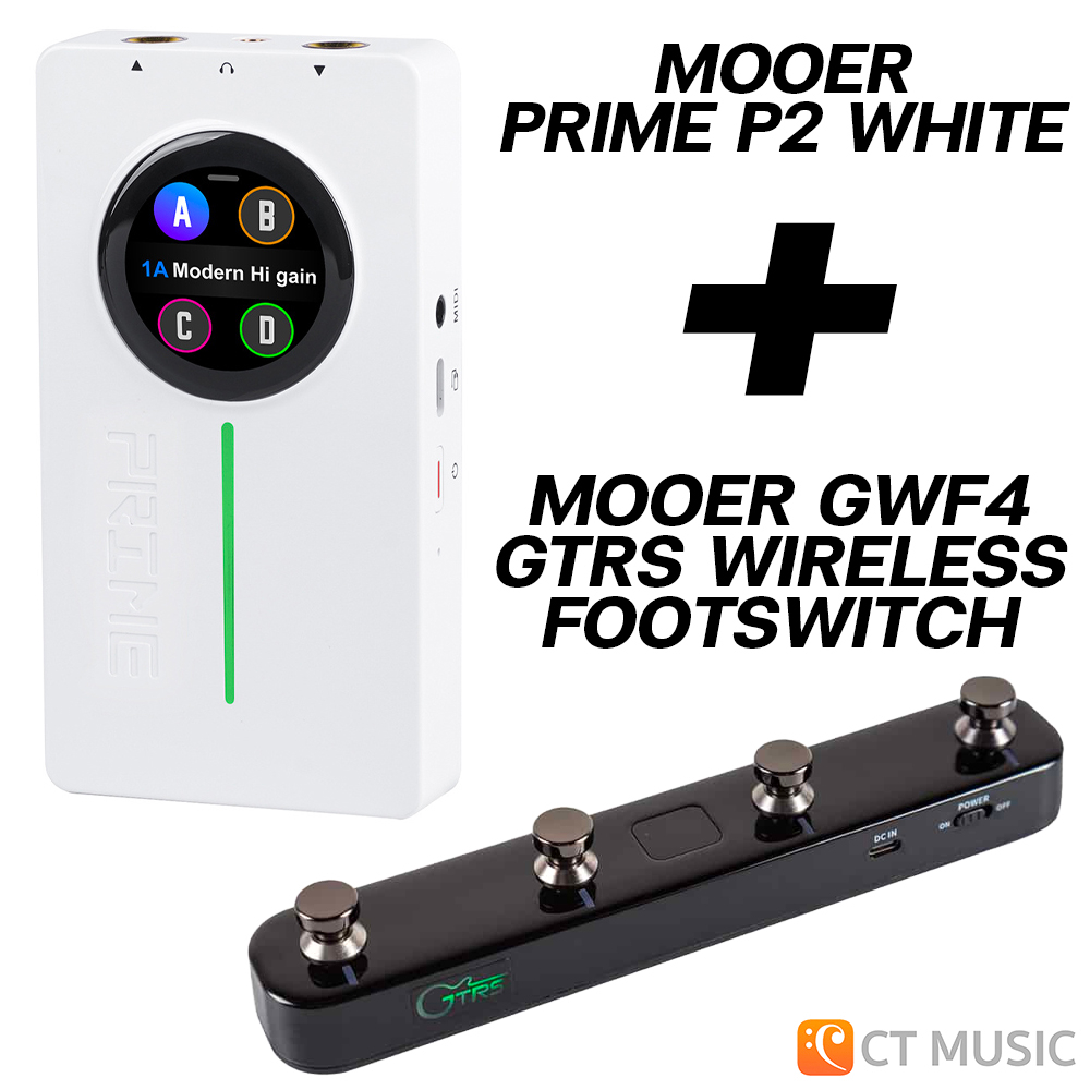 Mooer Prime P2 Intelligent Pedal เอฟเฟคกีตาร์ Guitar Effect PrimeP2 Prime P1 ไพรม์ พีทู | Shopee ...
